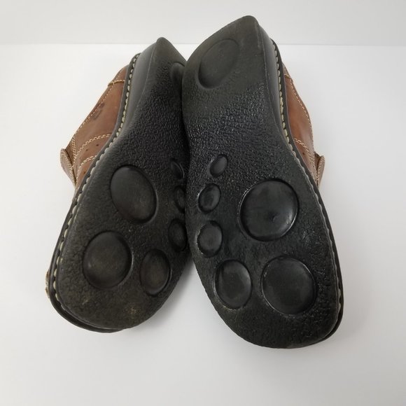 Eurostep | Shoes | Eurostep Brown Leather Clogs Backless Loafers | Poshmark